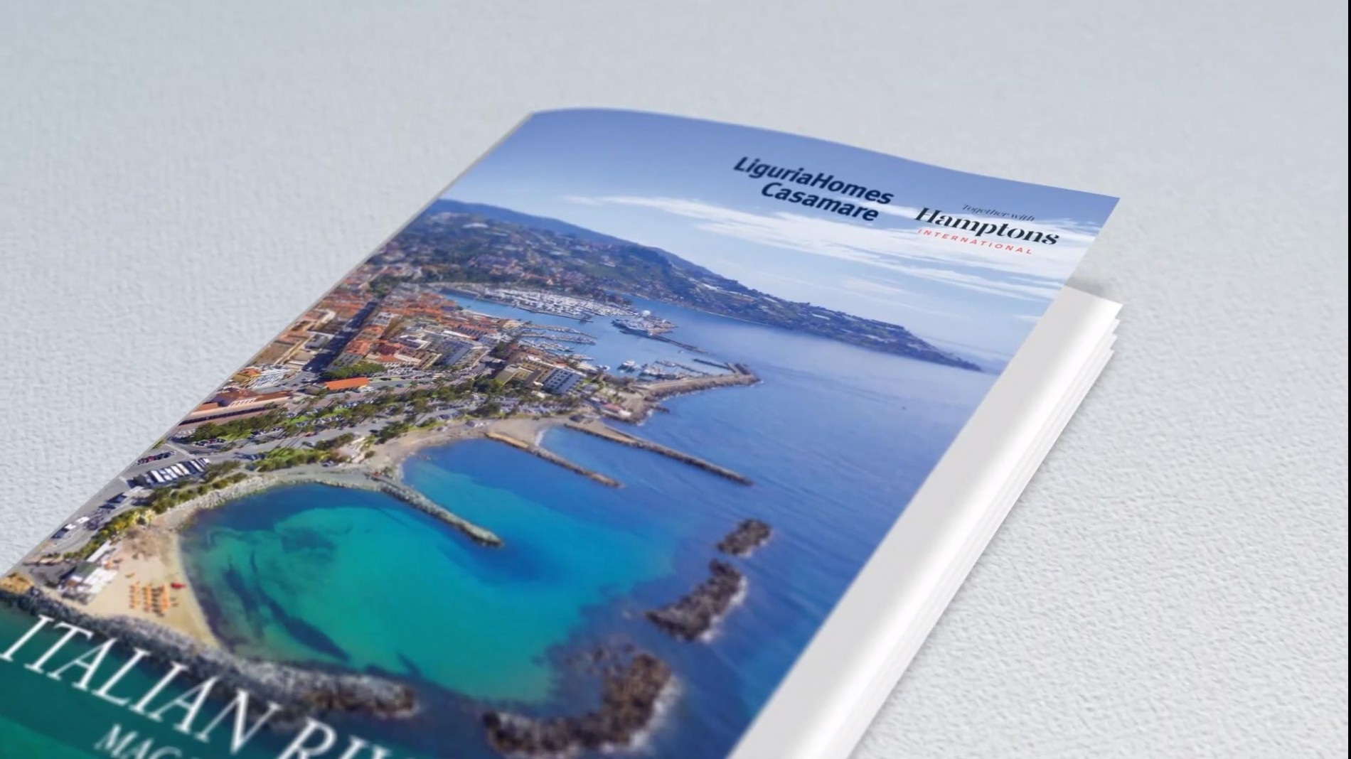 Italian Riviera Magazine, highlighting the best properties in Liguria